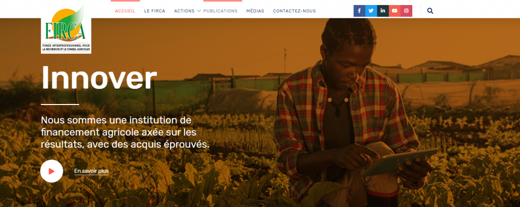 FIRCA, un nouveau site web au service de l’agriculture durable ...